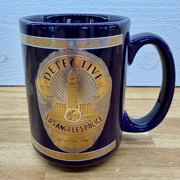 Kitchen | Vintage Los Angeles Police Detective Coffee Mug Lapd | Poshmark